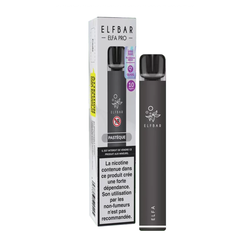 Test et avis sur la puff rechargeable Elfa Pro de Elfbar