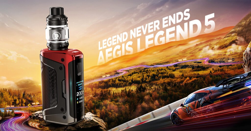 Geekvape annonce la Aegis Legend 5